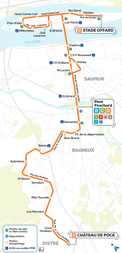 Un nouveau réseau de bus pour une mobilité facilitée à Saumur